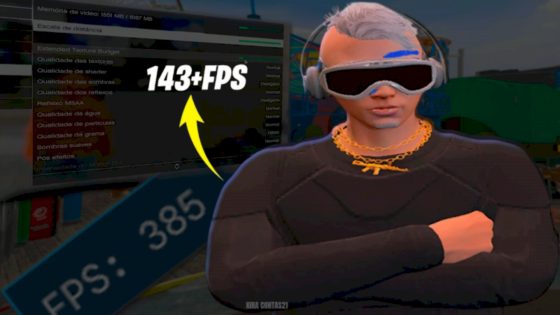 Desapego Games - GTA > Pack OTIMIZAÇÃO Fivem para pc MUITO FRACO