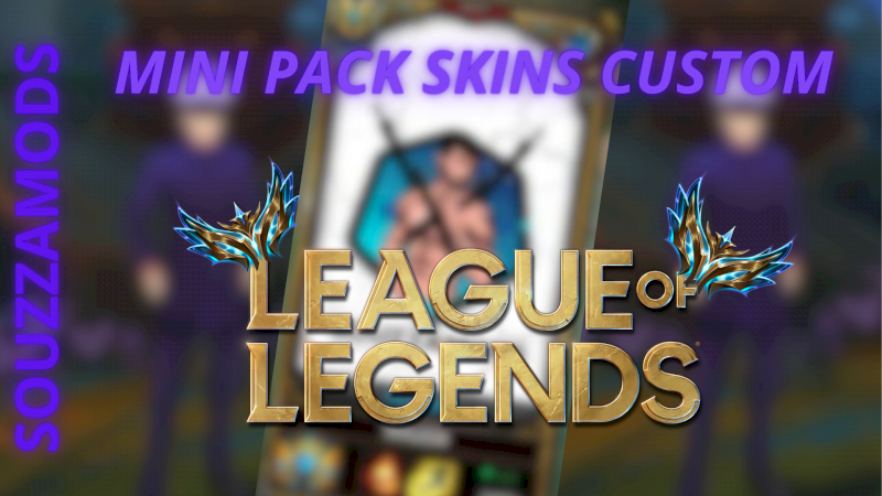 Desapego Games - League of Legends (LOL) > Mini Pack Skin Custom (Cyan ...