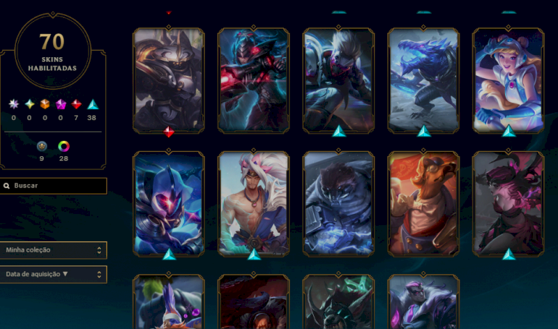Desapego Games - League of Legends (LOL) > CONTA LOL PREÇO IMPERDIVEL ...