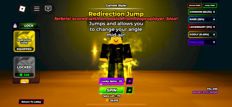 Desapego Games - Roblox > CONTA VOLLEYBALL LEGENDS OIGAWA TS+ 81 LUCKY ...