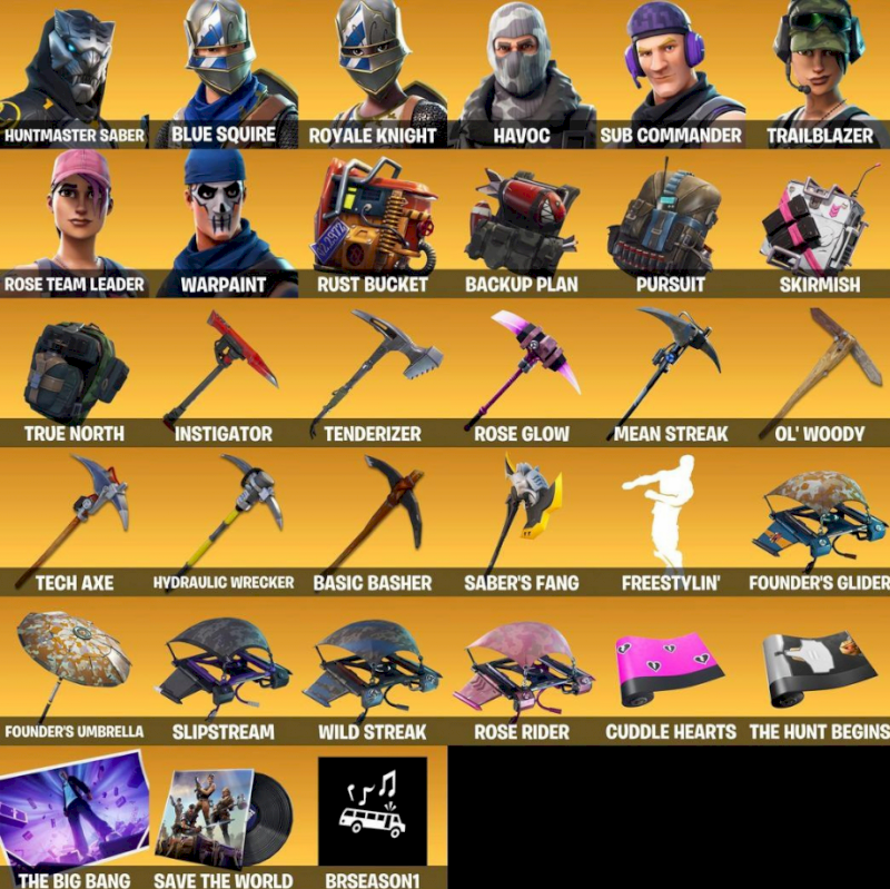 Desapego Games - Fortnite > 48 Skins | Season 2 | Huntmaster Saber ...