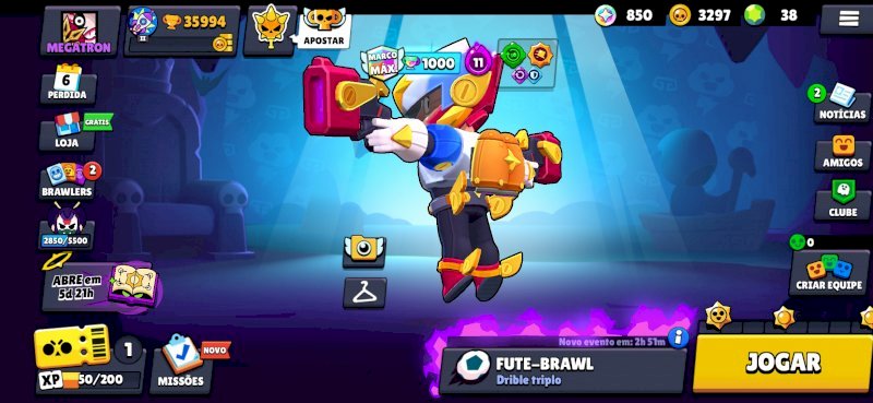 Desapego Games - Brawl Stars > Conta de brawl stars com 35k de troféus ...