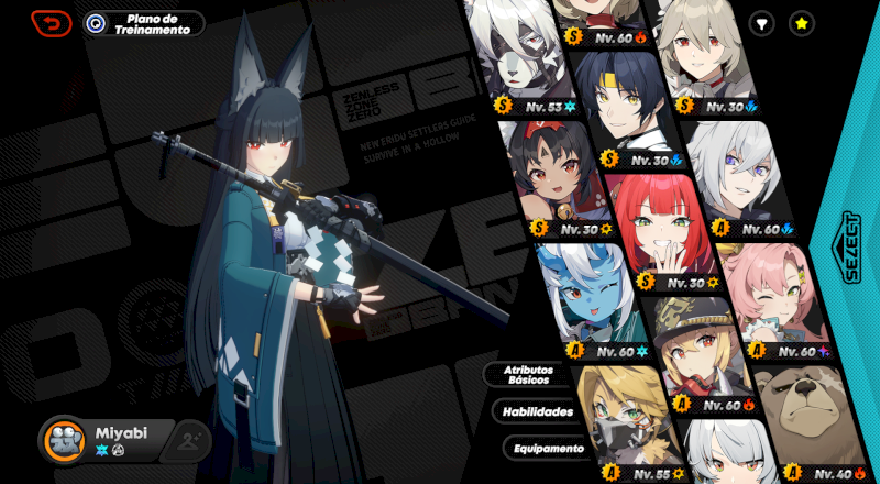 Desapego Games - Zenless Zone Zero (ZZZ) > ZZZ/Lv 60/Miyabi e Yixuan ...