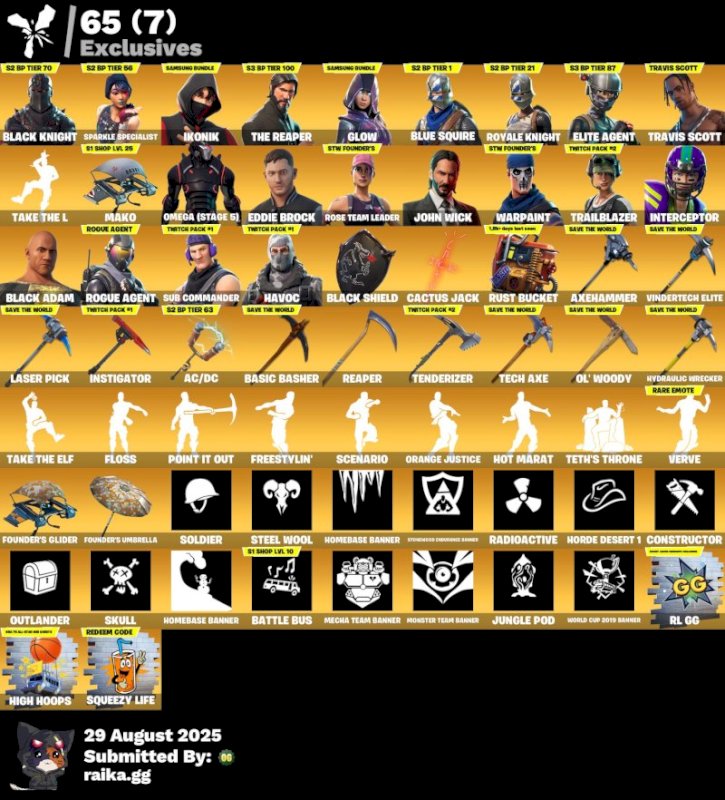 Desapego Games - Fortnite > CONTA TOP COM STW OG, TRAVIS E MUITO MAIS ...