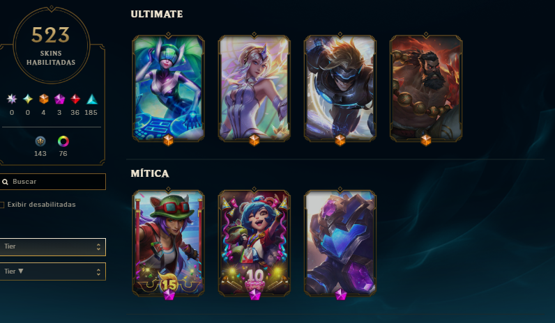 Desapego Games - League of Legends (LOL) > CONTA LOL 100% SEGURA FULL ...
