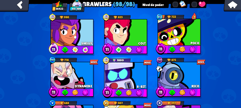Desapego Games - Brawl Stars > conta brow star
