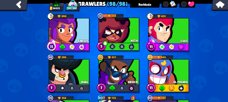 Desapego Games - Brawl Stars > conta brow star